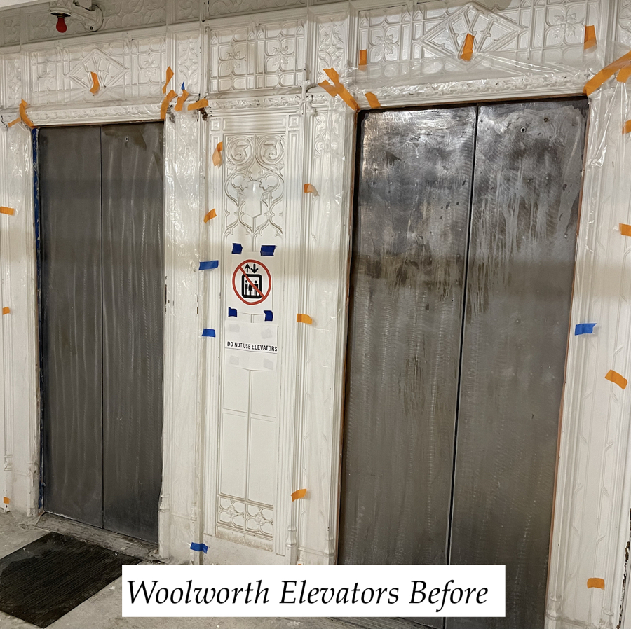 Woolworth Elevators Restoration – YVStudio